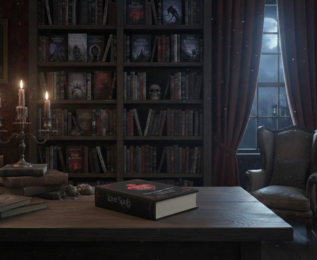 Boîte de Rangement en forme de livre “ Love Spells ” – Secrets de Grim ...